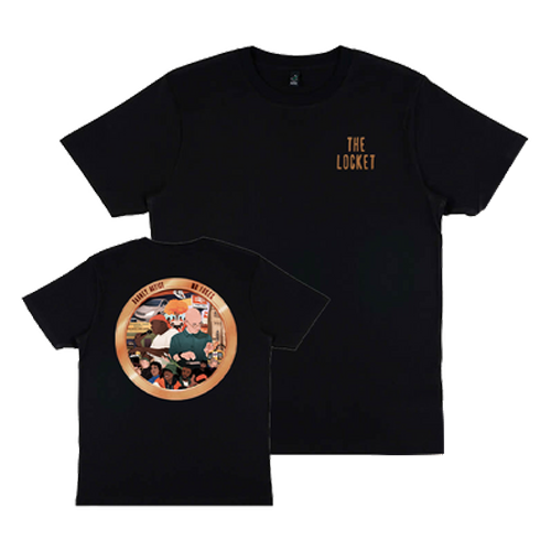 The Locket - Black T-shirt – 100%