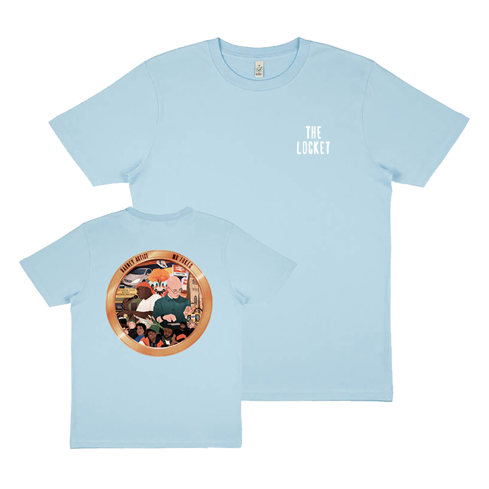 The Locket - Blue T-shirt – 100%
