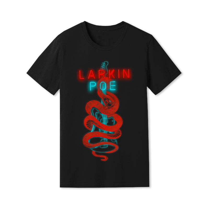 Snake Guitar Tee | Larkin Poe – 100%