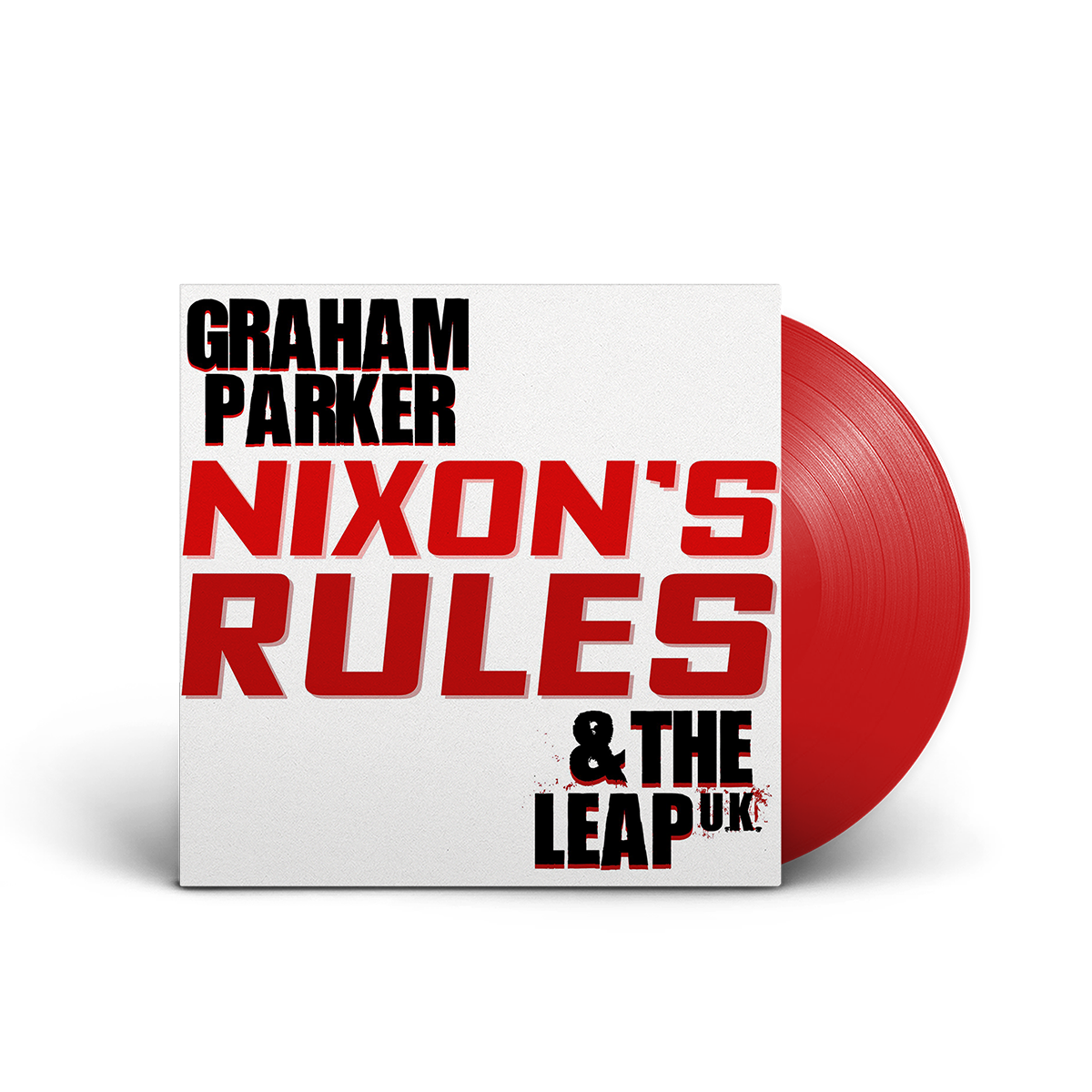 Graham Parker | Nixon's Rules - Blood Red 7" Vinyl [Signed] – 100%